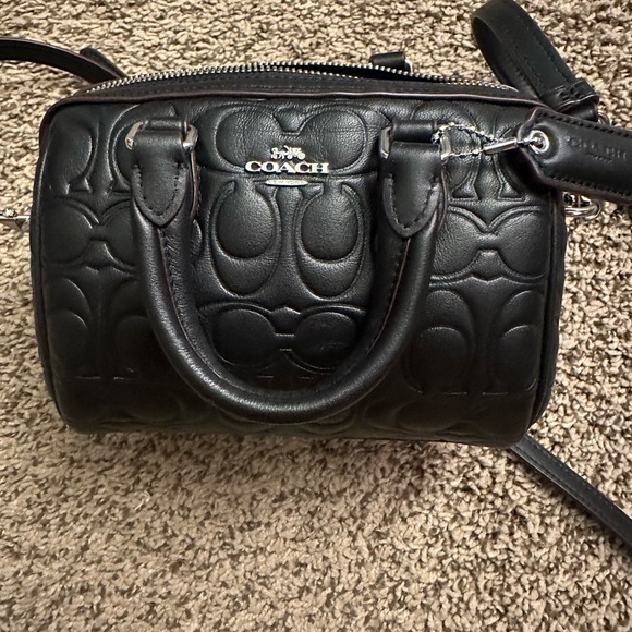 Coach | Bags | Coach Mini Rowan In Signature Leather | Poshmark